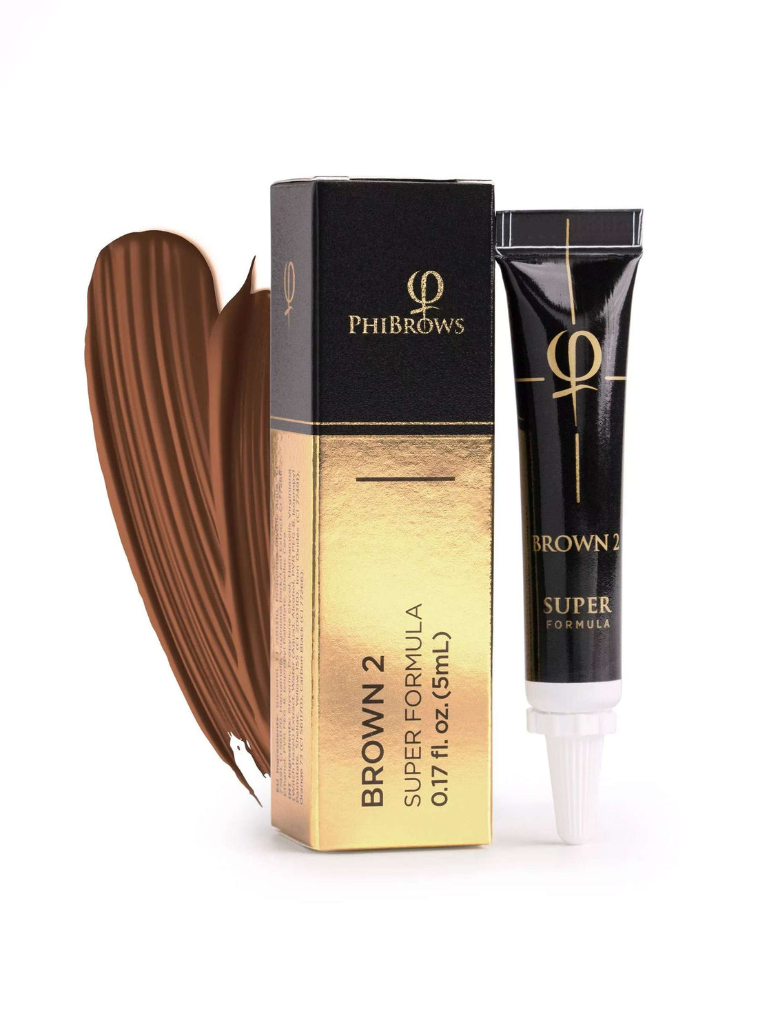 Brown 2 PhiBrows SUPER Pigment 5ml – PhiSupply USA