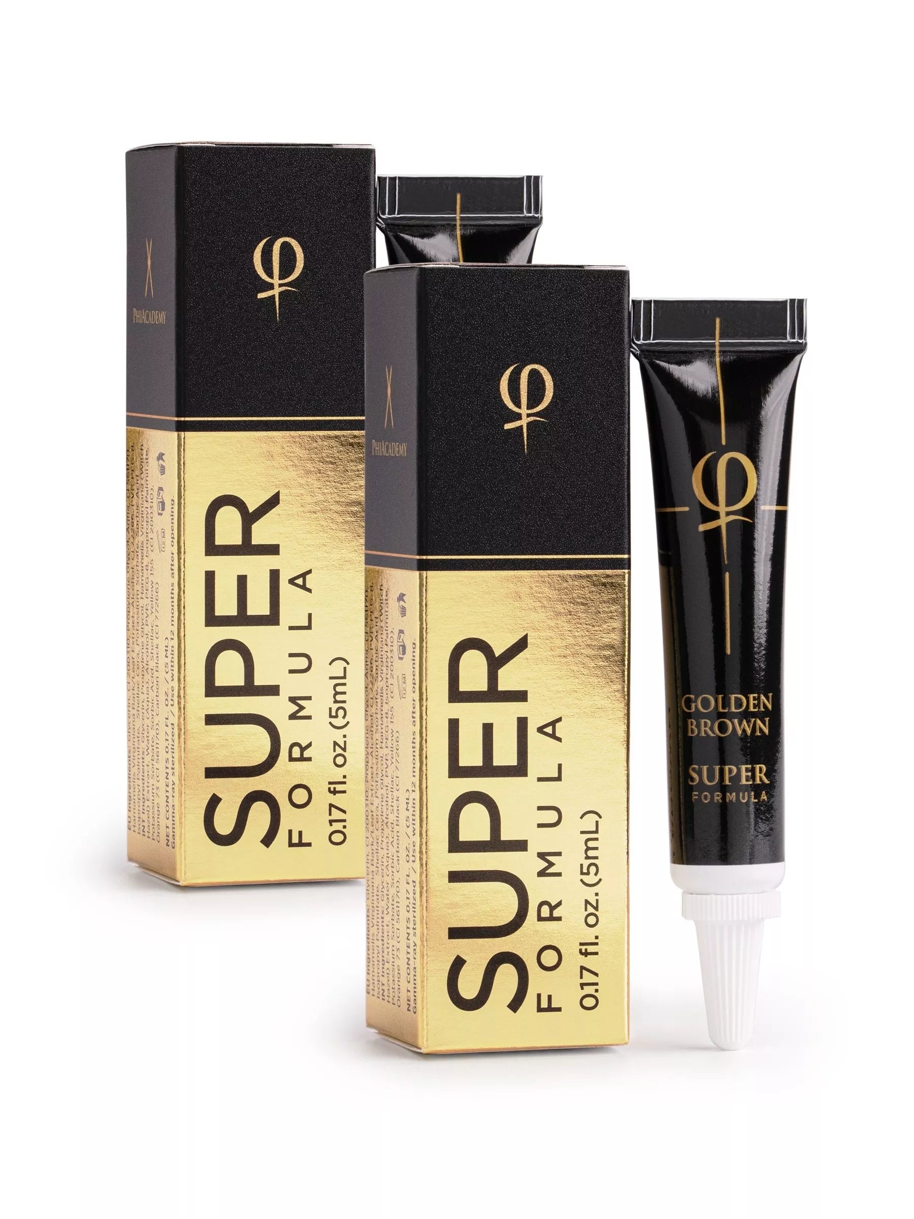 Golden Brown PhiBrows SUPER Pigment 5ml - 2pcs – PhiSupply USA